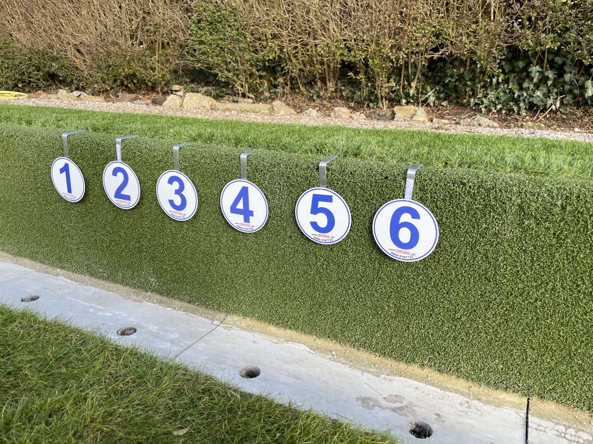 Rink Markers (Numbers only) - Sportsmark
